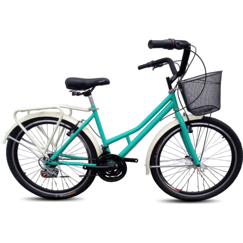 Bicicleta playera Rin 26 18 cambios verde menta ATILA | falabella.com
