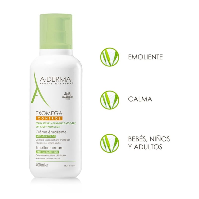 Crema Aderma Exomega Control 400 Ml ADERMA | falabella.com