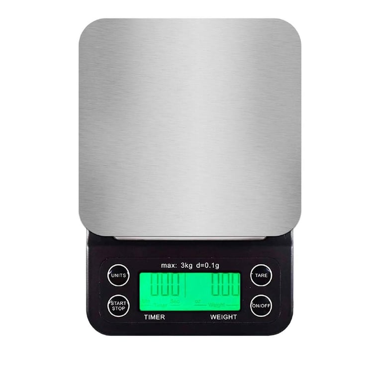 Balanza Bascula Digital Gramera Cocina Precision 0,1g A 3kg- CASATUA ...