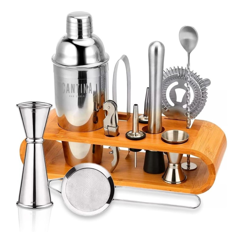 Bartender Coctelera Set Utensilios Bar Inoxidable 12 Piezas CASATUA ...
