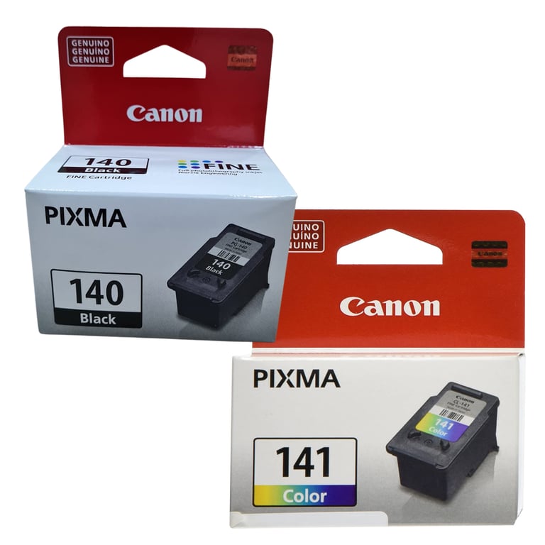 Kit Cartucho Negro Pg-140 y Cl-141 Color Originales Canon CANON | falabella.com
