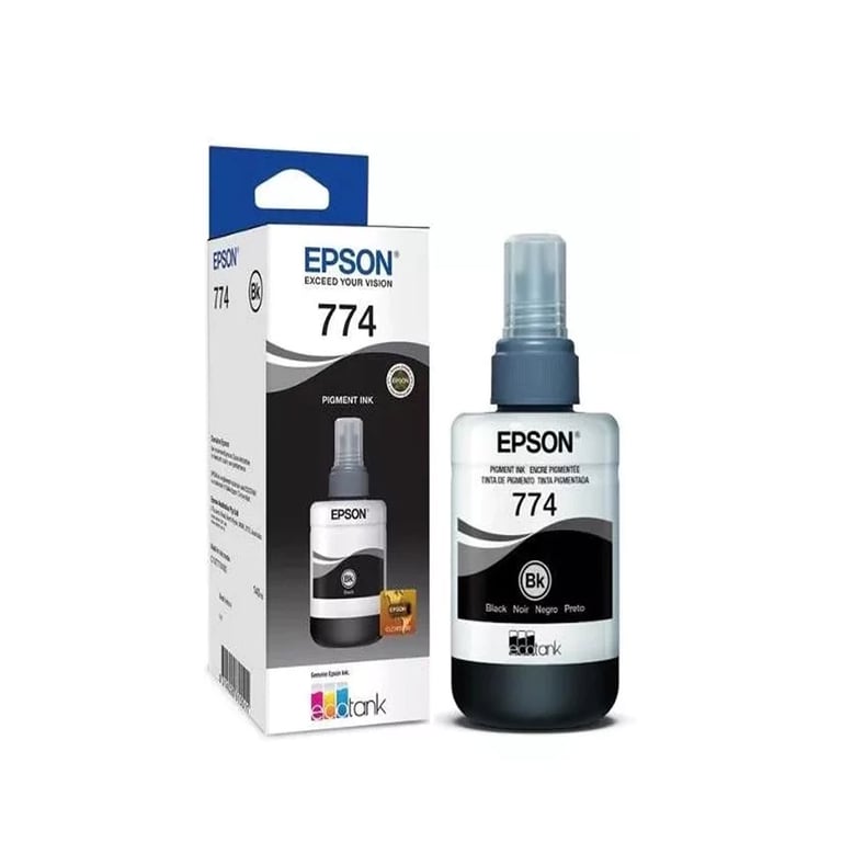 Tinta Original 774 Para Epson EcoTank L655 L606 L656 L1455 M200 EPSON ...