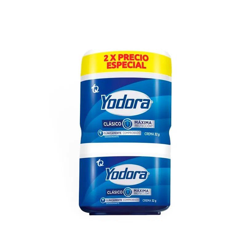 Desodorante En Crema Yodora 2 X 32 Gr YODORA | falabella.com