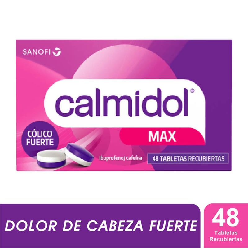 Calmidol Max Caja x 48 Tabletas SANOFI | falabella.com