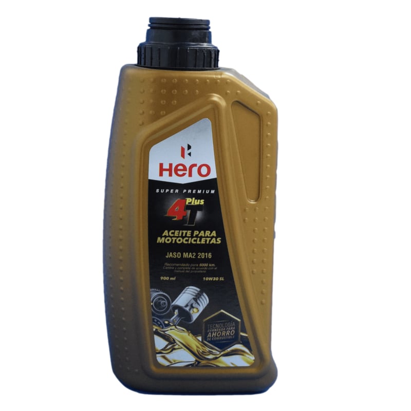 Aceite de Motor Hero 10W30 Semisintetico Freemplus 4 Tiempos HERO ...
