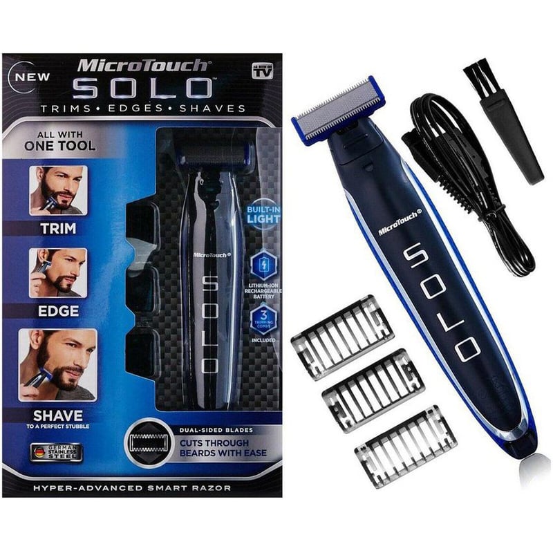 Maquina Microtouch Solo Perfiladora Rasuradora Afeitadora Recargable ...