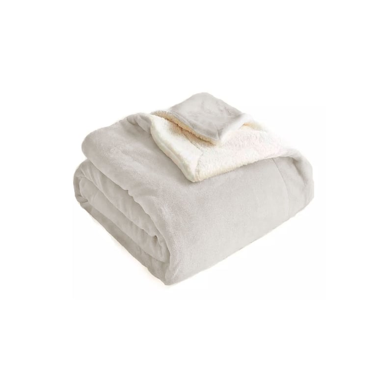 Cobija Térmica Ovejera Cama Sencilla/semidoble Beige DCOR | falabella.com