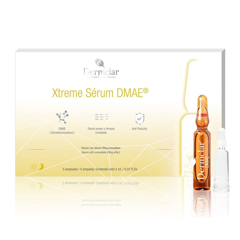 Serum con efecto tensor lifting y reafirmante inmediato Dermclar DMAE ...