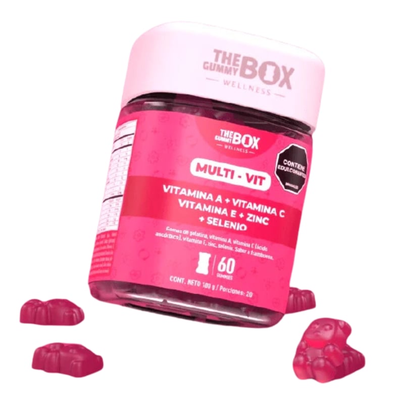 Gomitas The Gummy Box suplemento multivitamínico x 60 THE GUMMY BOX ...