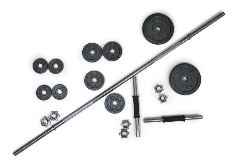 Kit Pesas 57 Libras Home Sale Barra Recta Mancuernas Hierro. HOMESALE ...