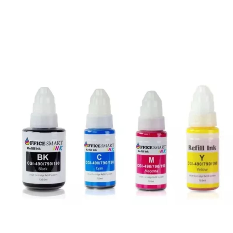 Tintas Gi-190 Kit 4 Colores G3111 G4100 G4102 G4110 G4111 GENERICO ...