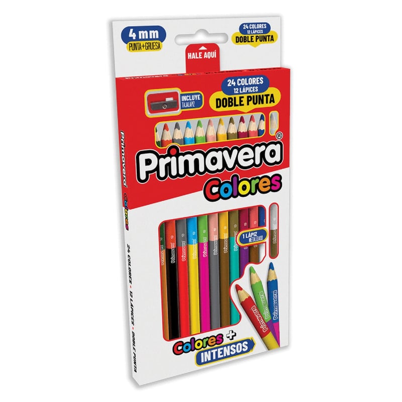 Colores Doble Punta X 12 Primavera PRIMAVERA | falabella.com