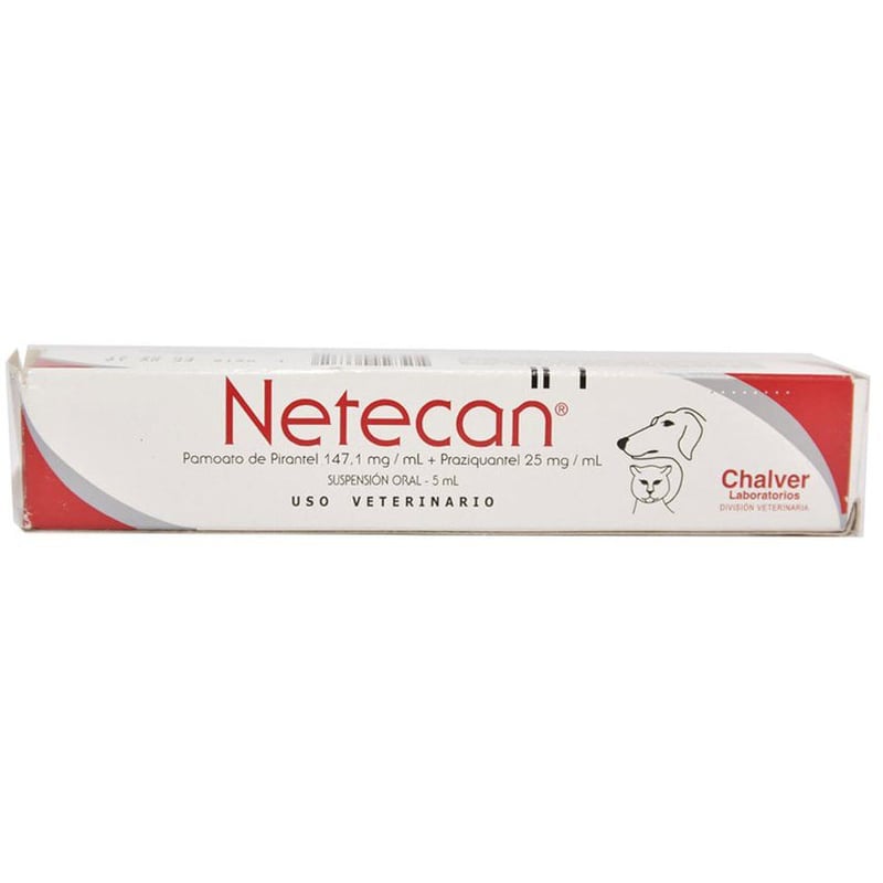 Netecan Suspension Oral Antiparasitario Perros Gatos 5Ml BOEHRINGER ...