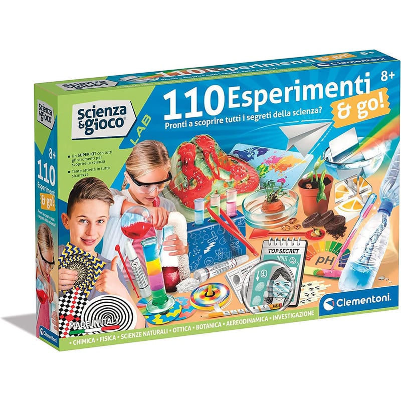 Juguete 110 Experimento Stem Niños Niñas Ciencia CLEMENTONI | falabella.com