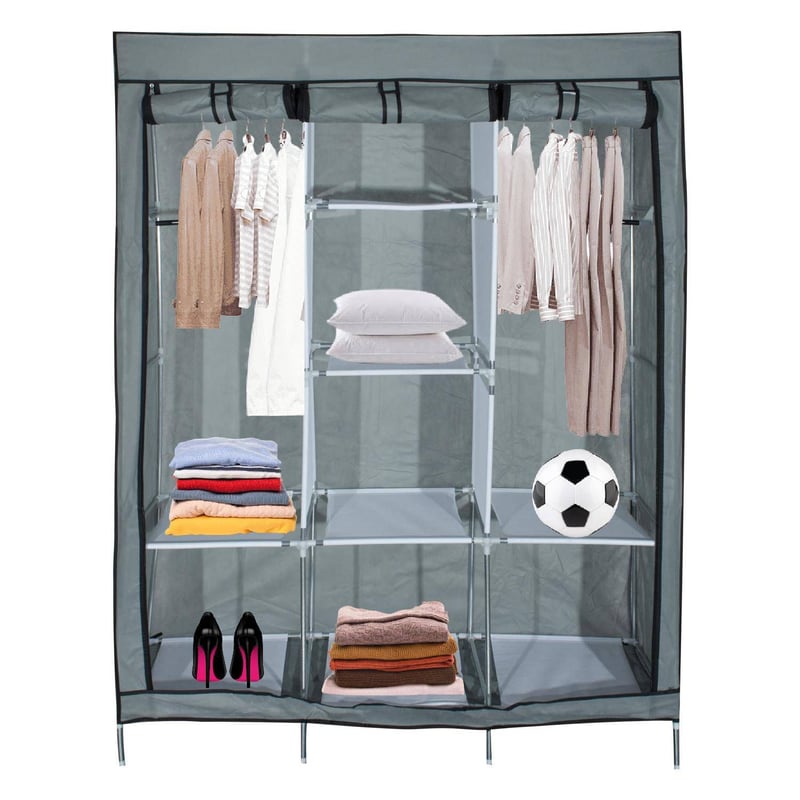 Closet Armario Doble Desarmable Portatil Con Forro ONE PIXEL ...