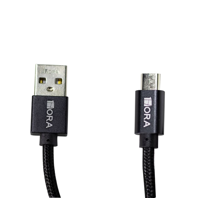 Cable de Carga y Datos 1HORA V8 2.4A a USB Cab248 Black 1 HORA | falabella.com