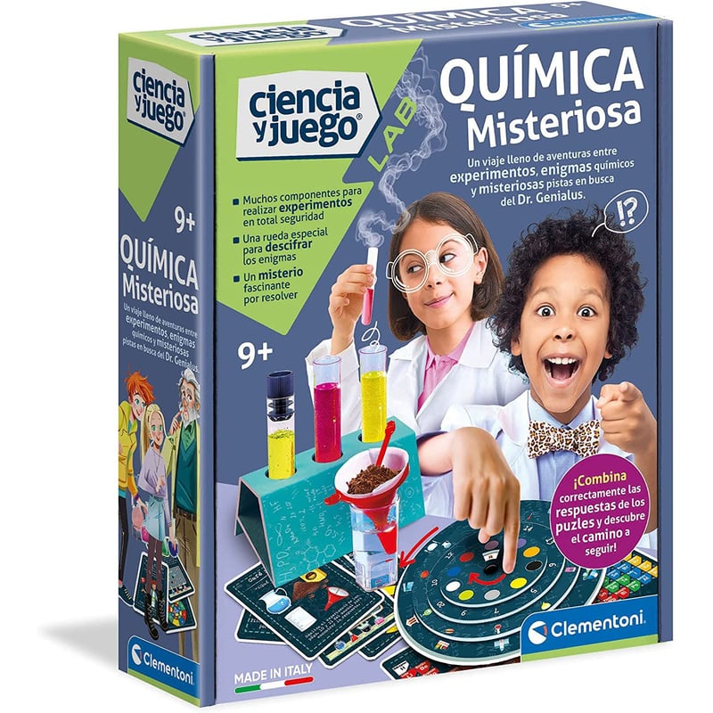 Juego De Experimentos Quimica Y Reacciones Ciencia Stem Niño CLEMENTONI ...