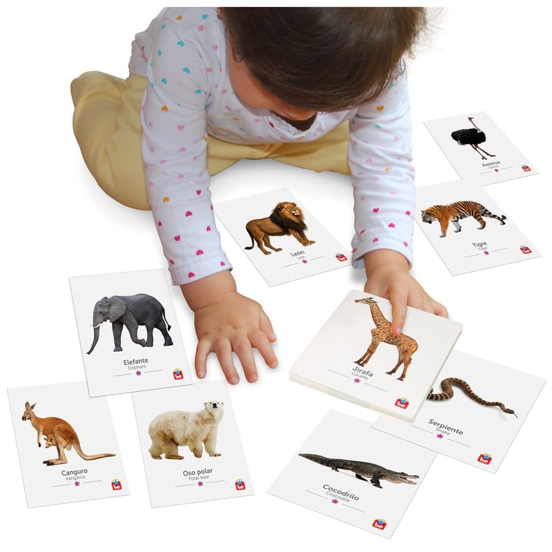 Flash Cards Animales Salvajes TOOL BE | falabella.com