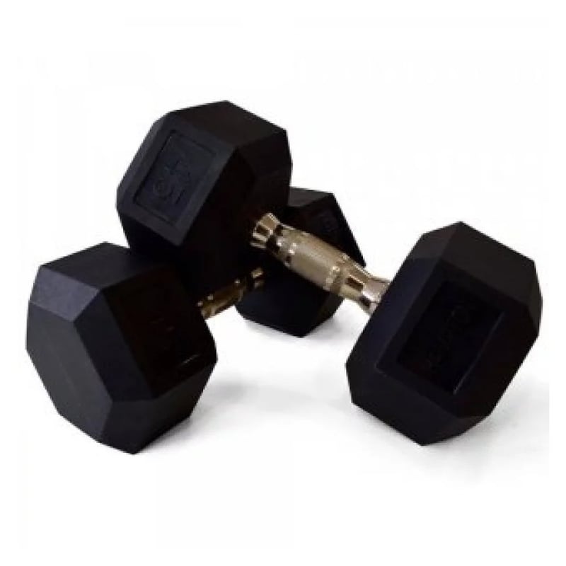 Mancuernas Hexagonales Dura-Bell Hampton de 45Lb HAMPTON | falabella.com