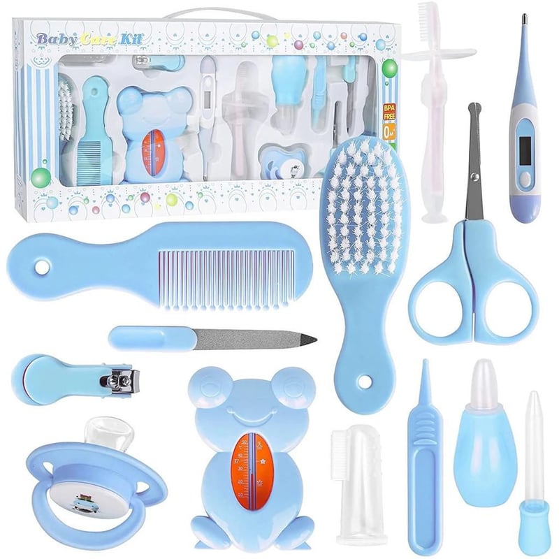 Kit de aseo para bebé, 13 piezas Kit Portátil - AZUL GENERICO ...