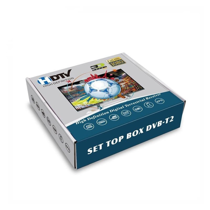 Decodificador tdt receptor tv digital t2 antena hdmi GENERICO ...