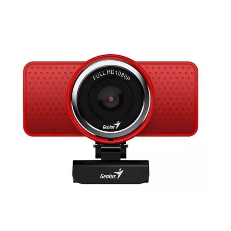 Camara genius web ecam 8000 1080p full hd ROJO GENIUS | falabella.com