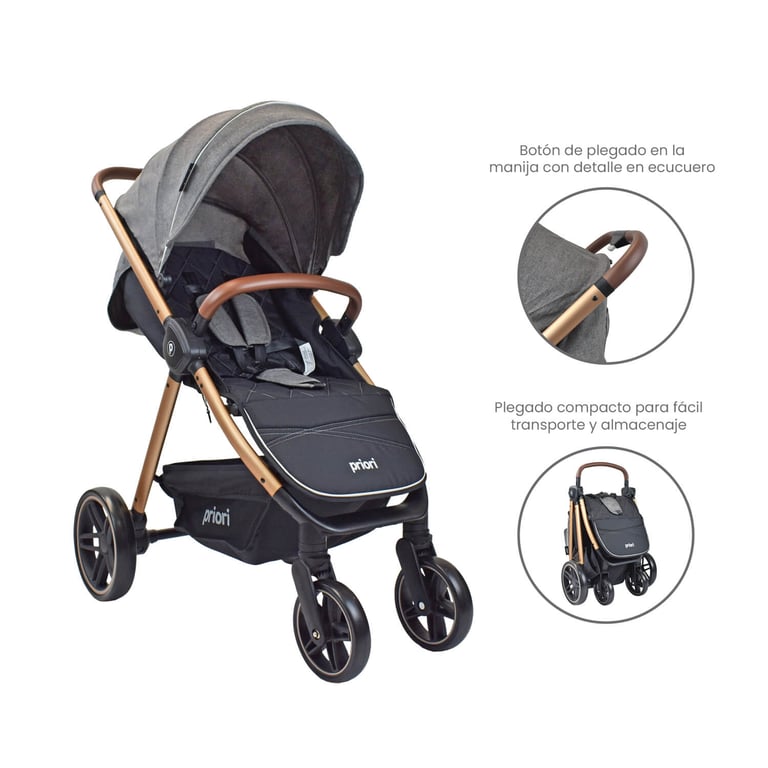 Coche Bebé Priori Maverick Gris PRIORI | falabella.com