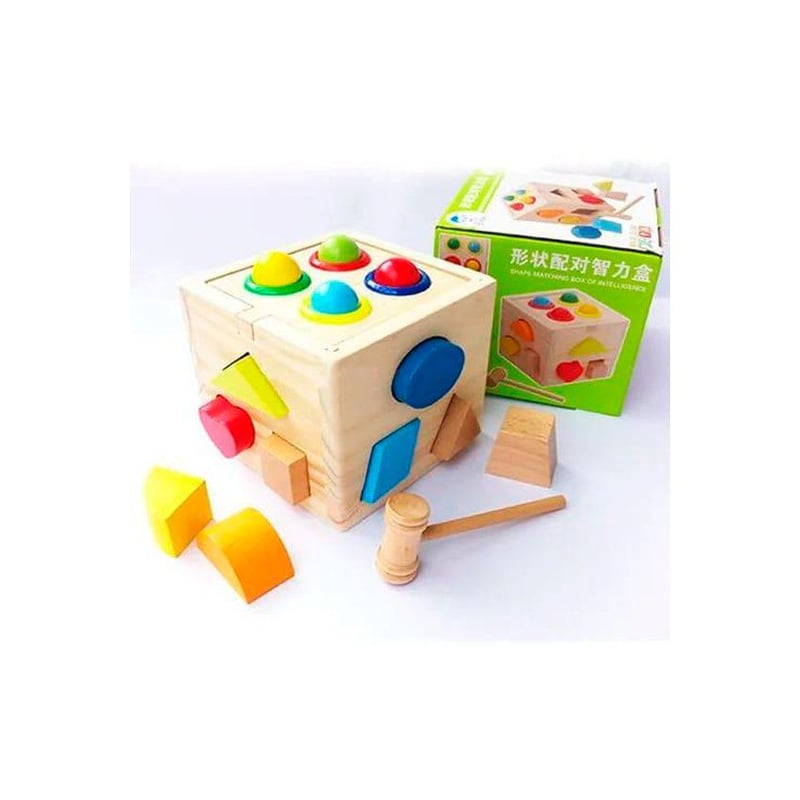 Juguete didactico cubo multifuncional - multicolor GENERICO | falabella.com