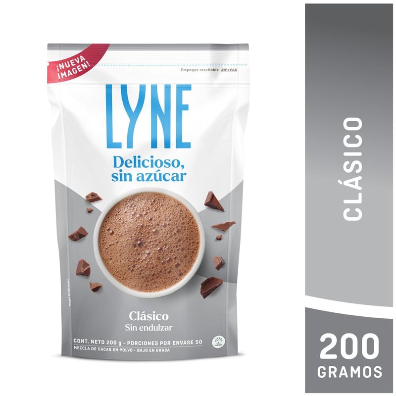 Chocolate Lyne Clasico x 200 gr LYNE | falabella.com