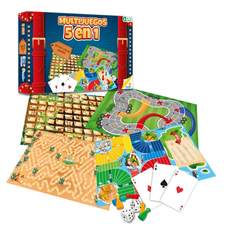 Multijuegos 5 En 1 Ronda - Multicolor RONDA | falabella.com