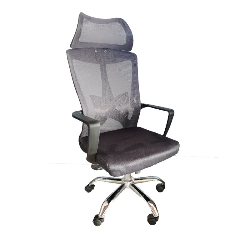 Silla de Oficina En Malla Neja Color Negro AKIVOY | falabella.com