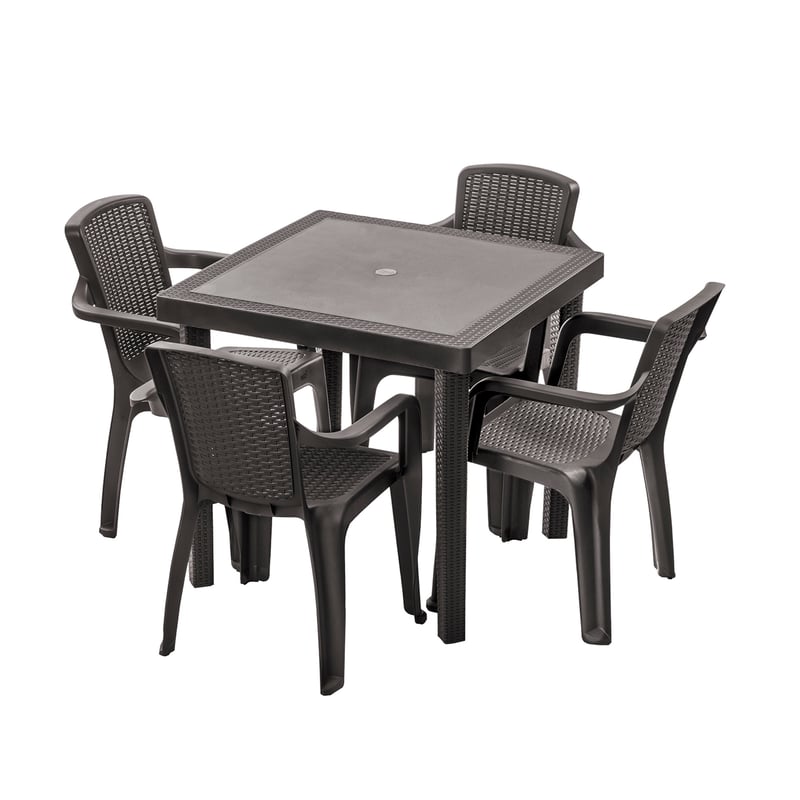Mesa Comedor Para Exterior o Interior Infinity Mq PLASTICOS MQ | falabella.com