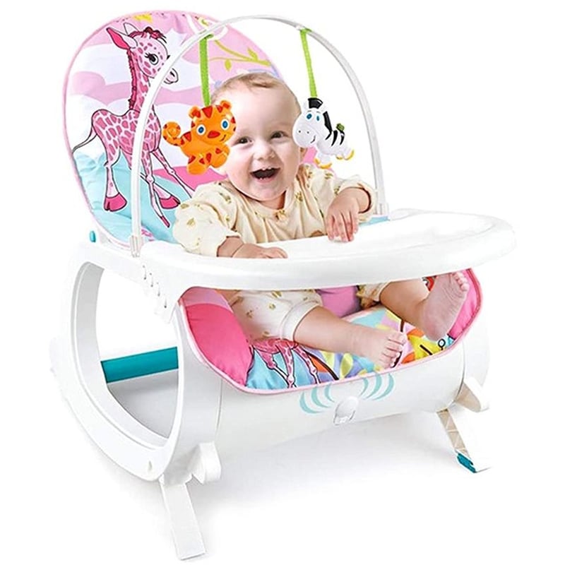 Silla y Comedor Bebe Relajante Mecedora Musical 0-4 GENERICO ...