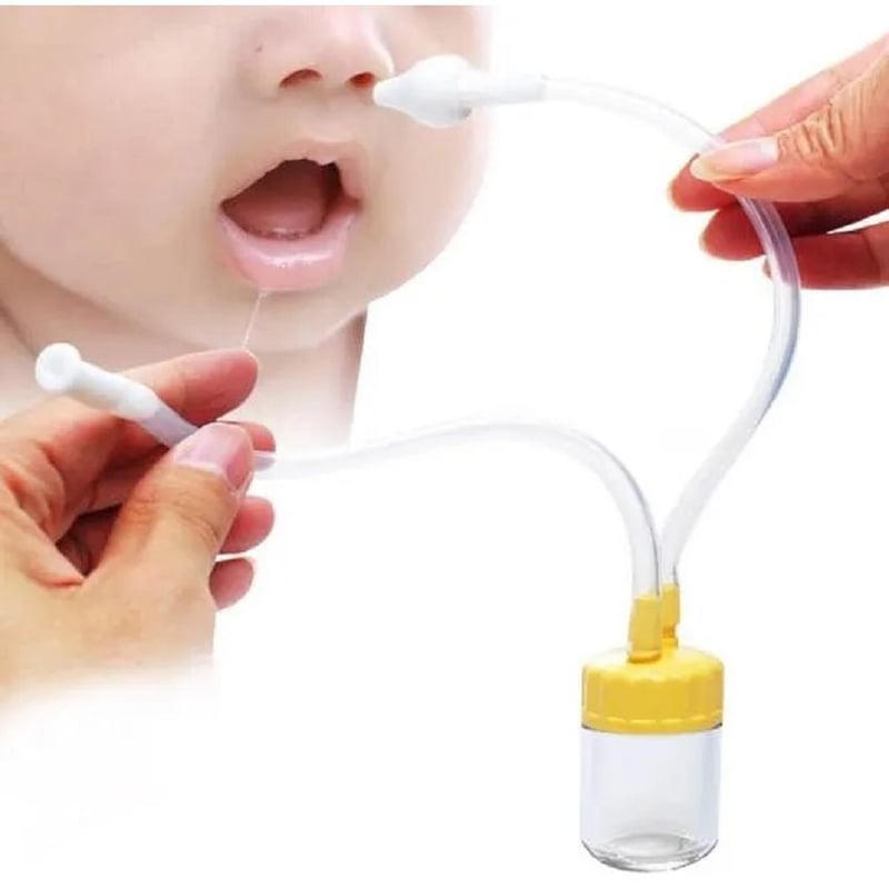 Aspirador nasal bebe limpia nariz succionador saca moco flema INFANTEC ...