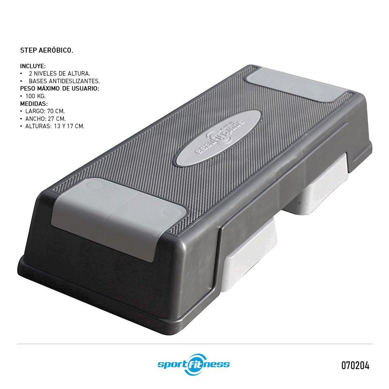 Step Aeróbico - (2 Niveles) Sportfitness SPORT FITNESS | falabella.com