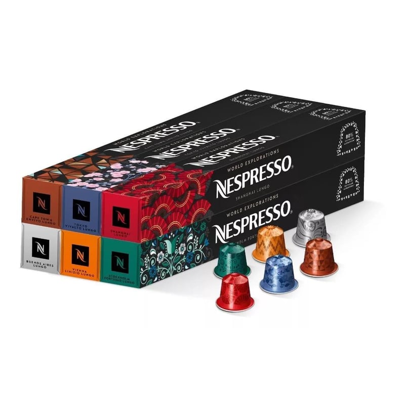 Pack World Explorations x 60 Cápsulas de Café Original Nespresso ...