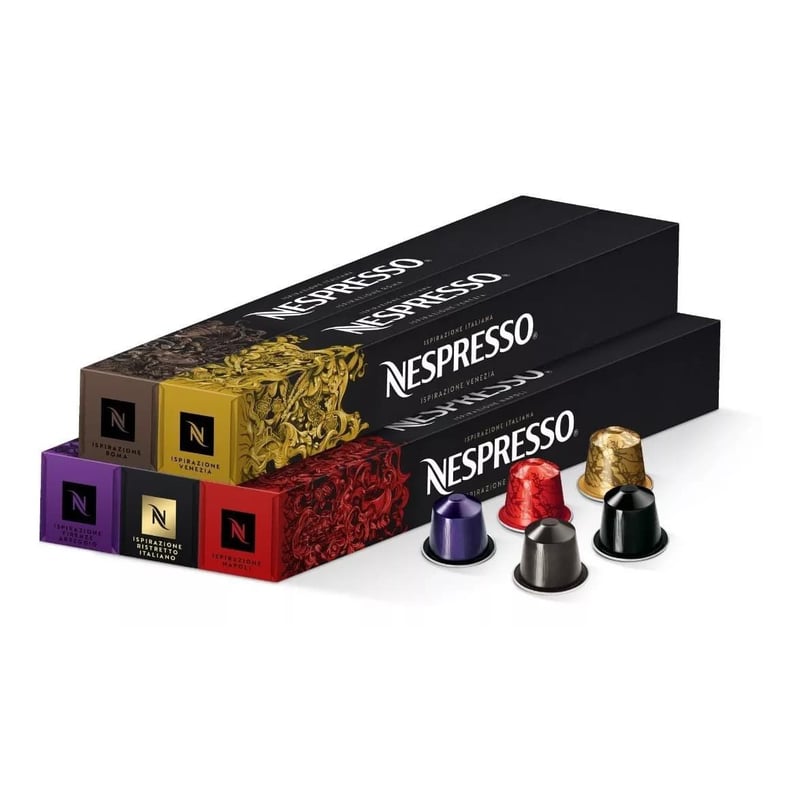 Pack Ispirazione Italiana x 50 Cápsulas de Café Original Nespresso ...