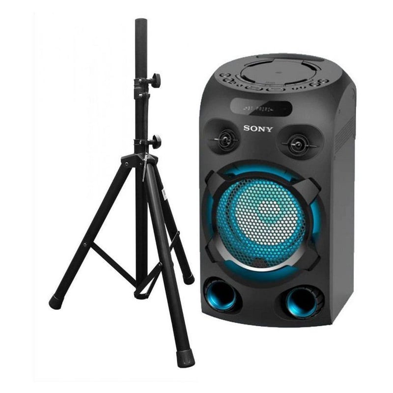 Torre de sonido sony mhc-v02 bluetooth mp3 fm usb tripode - negro SONY ...