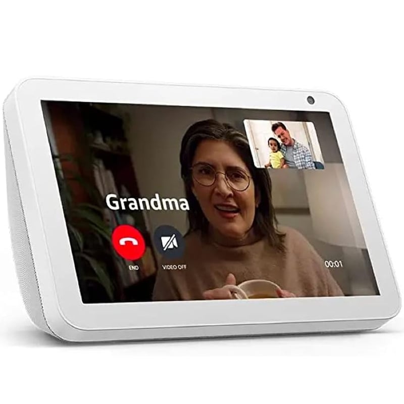 Echo Show 8 Pantalla Inteligente HD Con Alexa Blanco AMAZON | falabella.com