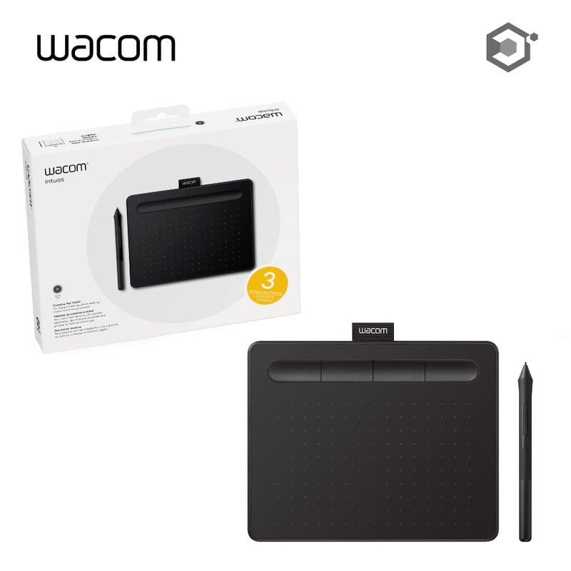 Tableta Wacom Intuos Small Basic Pen Black CTL4100 WACOM | falabella.com