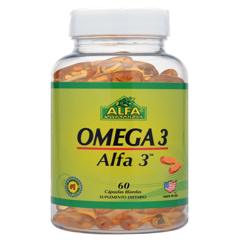 Alfa Omega 3 1000mg X 60 Capsulas ALFA VITAMINS | falabella.com