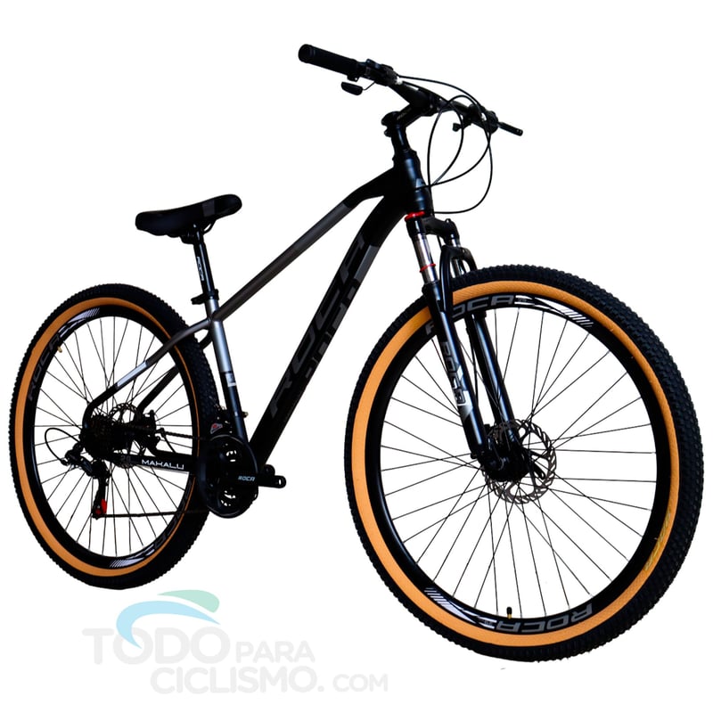 Bicicleta Roca Makalu 2023 R29 24V Suspension Bloqueo Negro ROCA ...