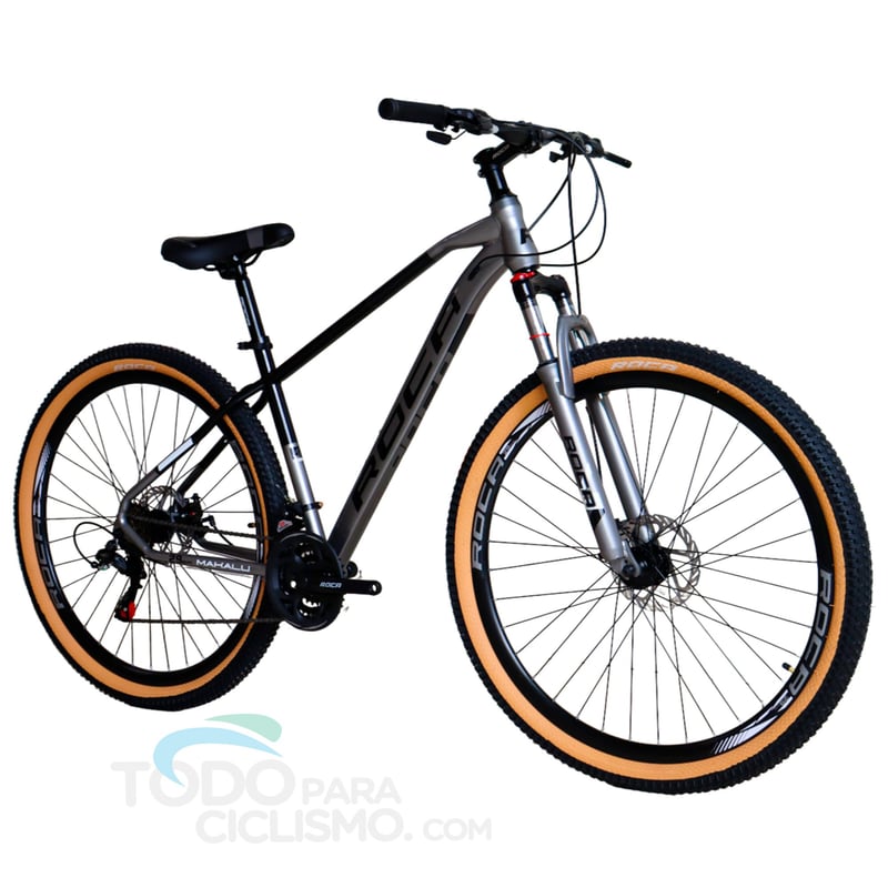 Bicicleta Roca Makalu 2023 R29 24V Suspension Bloqueo Gris ROCA ...