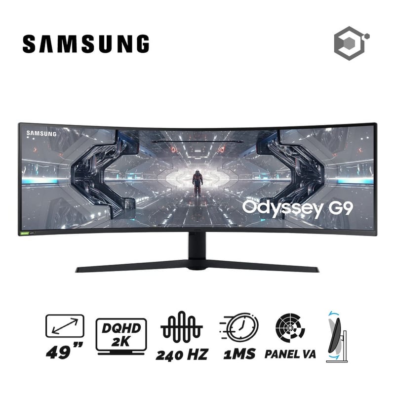 Monitor Samsung Odyssey G9 Gaming 49 Pulgadas 2K - 240GHz - 1Ms - VA ...