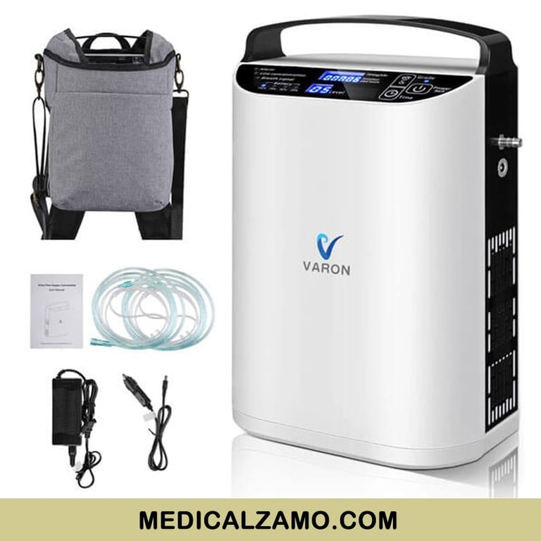 CONCENTRADOR DE OXIGENO PORTÁTIL 1 A 5 LPM GENERICO | falabella.com