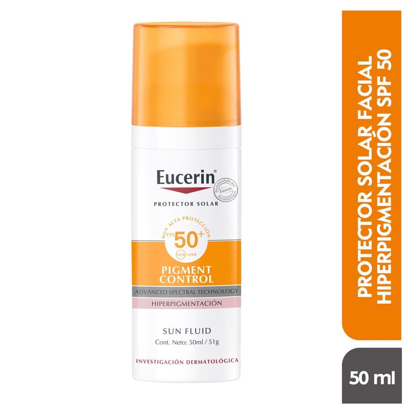 Protector Solar Pigment Control Eucerin Fps50 X 50ml EUCERIN ...