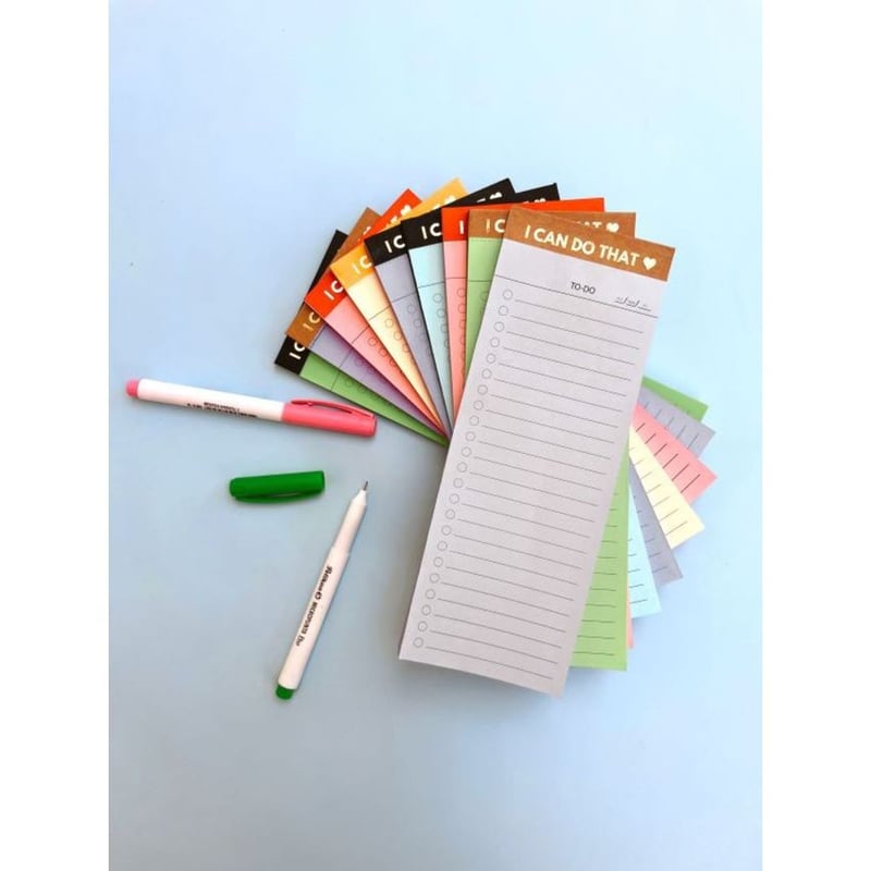 Lista de tareas to-do hojas de colores GENERICO | falabella.com
