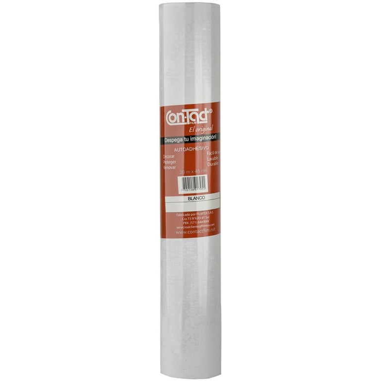 Papel Contac Blanco Original Rollo X 5 Metros. FILMTEX | falabella.com