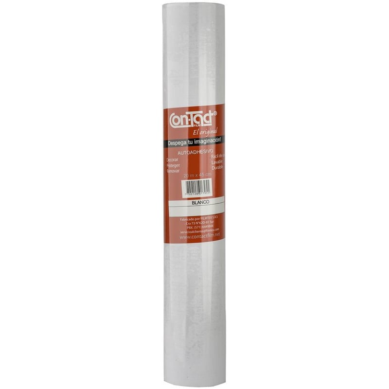 Papel Contac Blanco Original Rollo X 5 Metros. FILMTEX | falabella.com