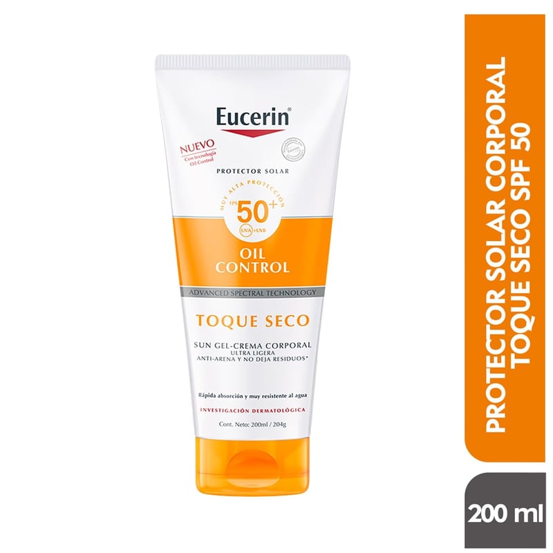 Protector Solar Eucerin Oil Control Fps 50 X 200ml EUCERIN | falabella.com